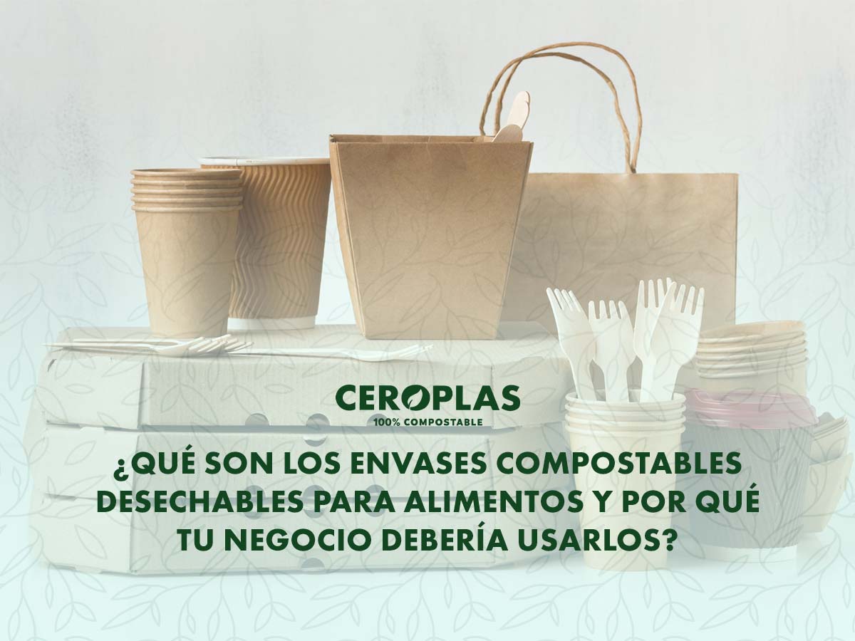 ¿Qué son los envases compostables desechables para alimentos y por qué ...
